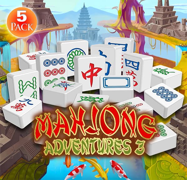 Mahjong Adventures Vol. 3 – 5 Pack - Legacy Games