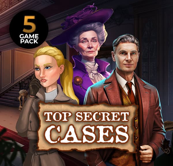 Top Secret Cases – 5 Pack | Legacy Games